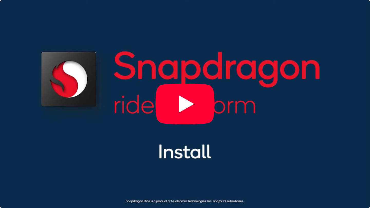 Snapdragon Ride SDK