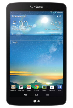 LG G Pad 8.3 LTE now available exclusively with Verizon Wireless | Qualcomm