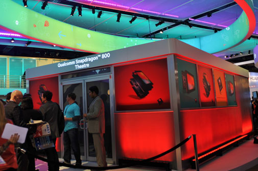 Inside the Qualcomm Snapdragon 800 Theater | Qualcomm